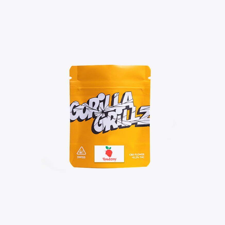 strawberry-cbd - Gorilla Grillz - CBD de máxima calidad - Comprar CBD online