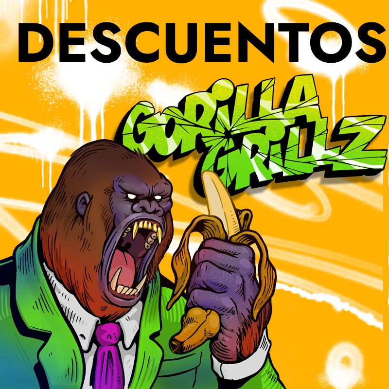 CBD descuentos 5ª de descuento en primera compra Gorilla Grillz - CBD de máxima calidad ...